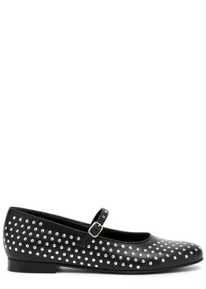 ALOHAS Lucien Studded Leather Ballet Flats