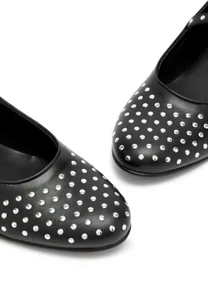 ALOHAS Lucien Studded Leather Ballet Flats