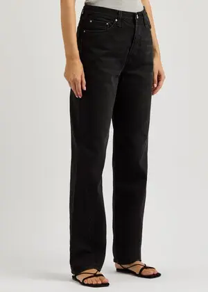 TOTEME Twisted Seam Jeans - Black