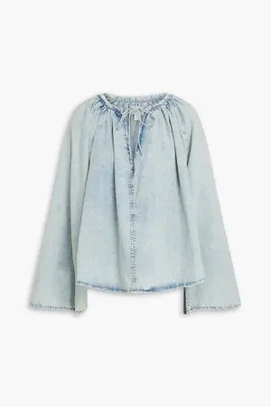 Cotton Chambray Blouses