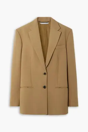 Stella McCartney Oversized Wool Blazer Camel