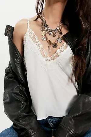 Free People Maxamillion Charm Necklace - Evening Out
