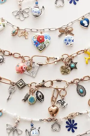 Free People Maxamillion Charm Necklace Eyes For You