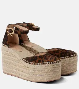 Gianvito Rossi Trimmed Espadrilles