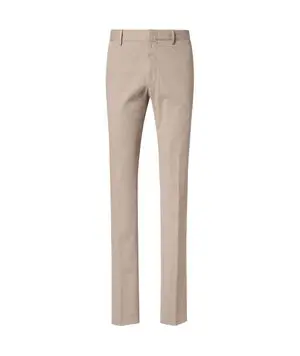 Zegna Cotton-blend Straight Pants