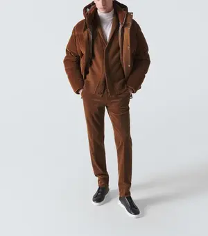Zegna Cashmere And Mohair Cardigan