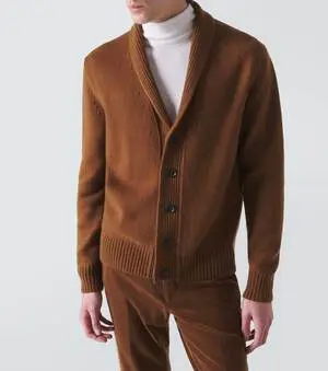 Zegna Cashmere And Mohair Cardigan