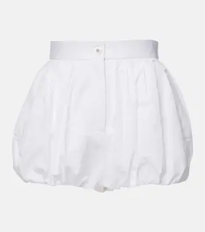 Dolce & Gabbana High-rise Cotton Poplin Shorts