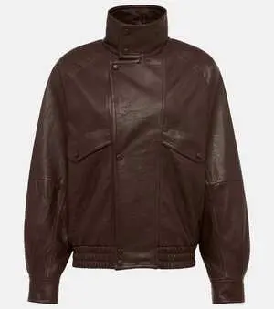 Saint Laurent Leather Blouson