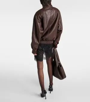 Saint Laurent Leather Blouson
