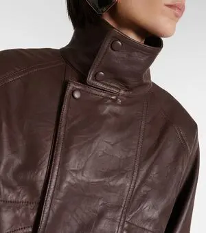 Saint Laurent Leather Blouson