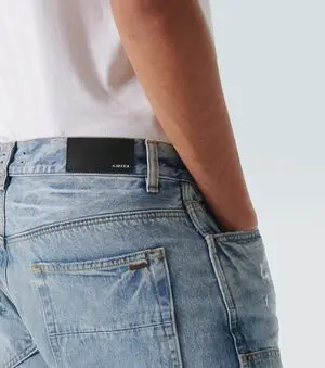 Amiri Mid-rise Straight Jeans
