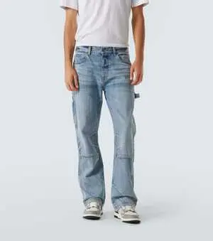 Amiri Mid-rise Straight Jeans