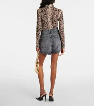 FRAME Easy Denim Shorts