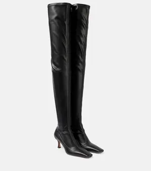 Proenza Schouler Faux Leather Over-the-knee Pointed Toe Boots