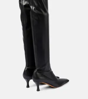 Proenza Schouler Faux Leather Over-the-knee Pointed Toe Boots