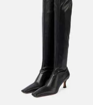 Proenza Schouler Faux Leather Over-the-knee Pointed Toe Boots