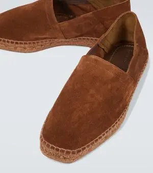TOM FORD Barnes Suede Espadrilles - Brown