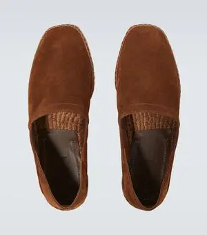 TOM FORD Barnes Suede Espadrilles - Brown