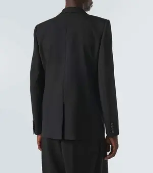 Saint Laurent Double-breasted Wool Blazer