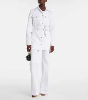 Dolce & Gabbana Belted Denim Jacket