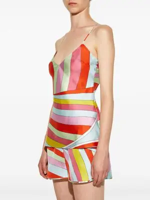 Emilio Pucci Iride-print Silk Top