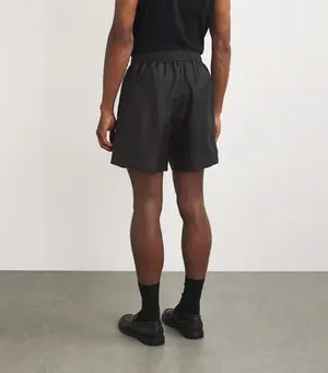 Amiri Silk Logo Shorts