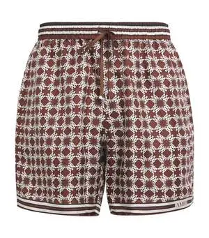 Amiri Silk Logo Shorts