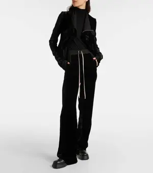 Rick Owens Dietrich Crêpe Sweatpants