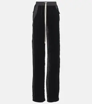Rick Owens Dietrich Crêpe Sweatpants - Black