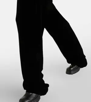 Rick Owens Dietrich Crêpe Sweatpants