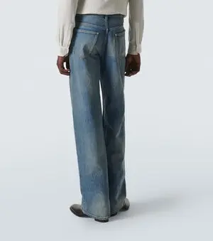 Saint Laurent Mid-rise Straight Jeans