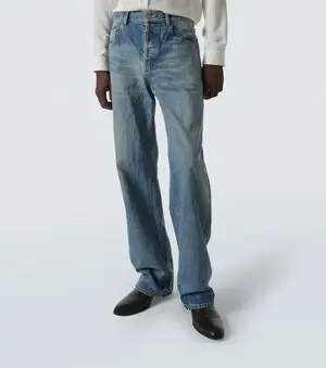 Saint Laurent Mid-rise Straight Jeans