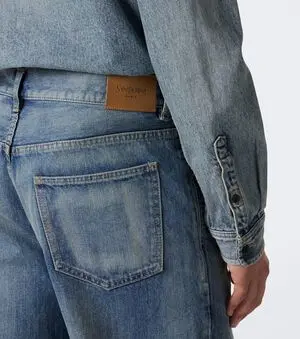 Saint Laurent Mid-rise Straight Jeans