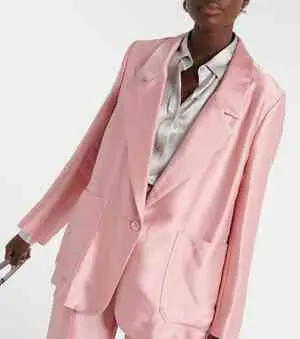Dorothee Schumacher Satin Blazer