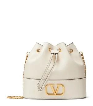 Valentino Garavani Logo Bucket Bags