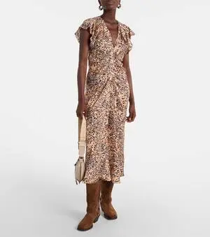 Isabel Marant Étoile Antya Suede Ankle Boots - Brown
