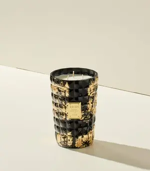 EDION Cello Suite No.7 Wood Harmony Candle - Black