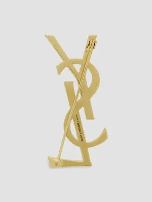 Saint Laurent Brooch In Metal - Cassandre