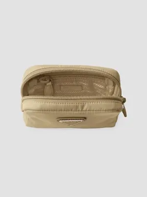 Prada Re-nylon Necessaire Pouch - Light Brown