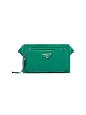 Prada Saffiano Leather Belt Bag Green