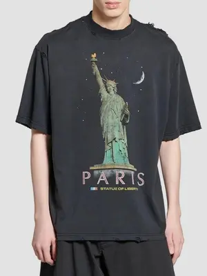 Balenciaga Paris Liberty Fit T-shirt