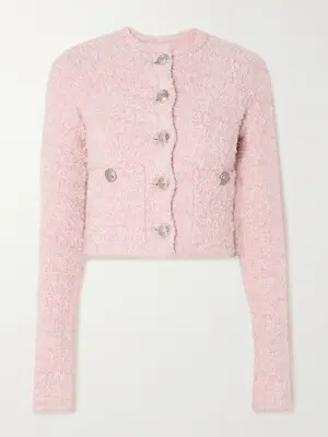Balenciaga Button Detailed Knitwear For Women