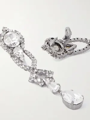 Balenciaga Palazzo -tone Crystal Drop Earrings
