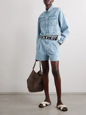 AGOLDE Luka Cropped Denim Jacket