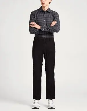 Incotex Cotton Elastane Chino Pants - Black
