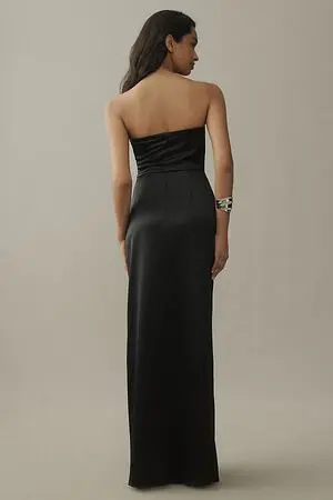 Bhldn Danielle Strapless Maxi Dress - Black