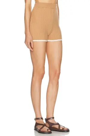 Matthew Bruch Rib Knit Hot Short