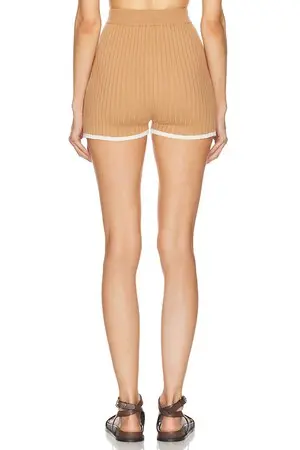 Matthew Bruch Rib Knit Hot Short