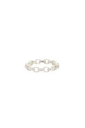 LOREN STEWART Rolo Chain Ring - Sterling Silver